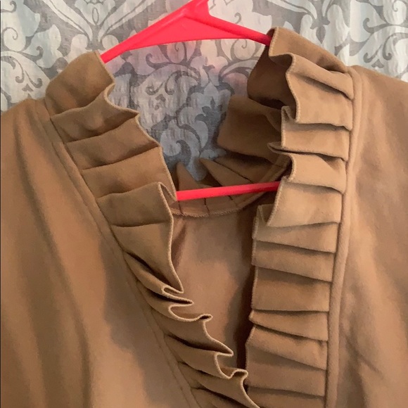 Lulus | Sweaters | Camel Wrap For Work Or A Night Out | Poshmark